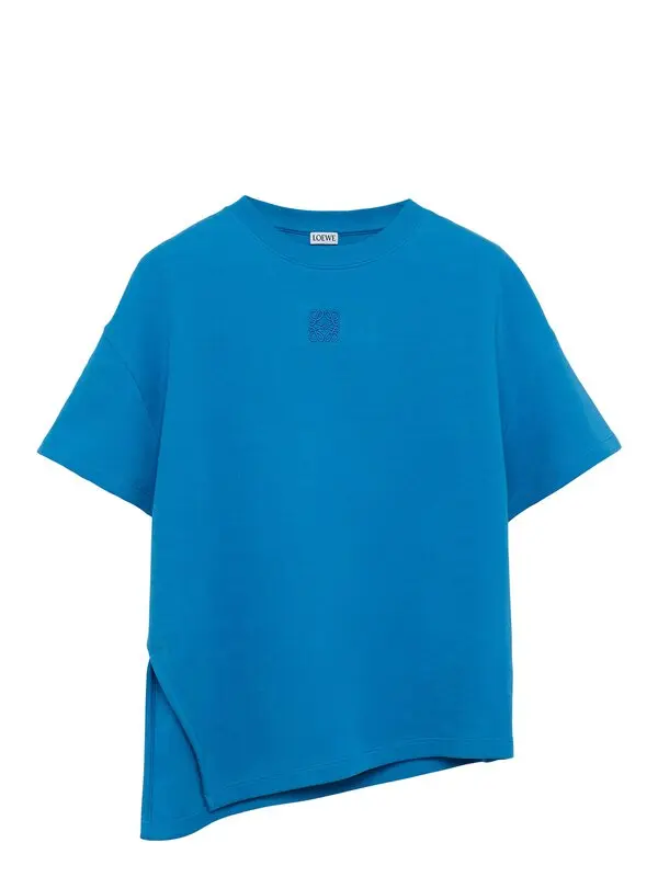 Loewe Asymmetric T-shirt - Blue