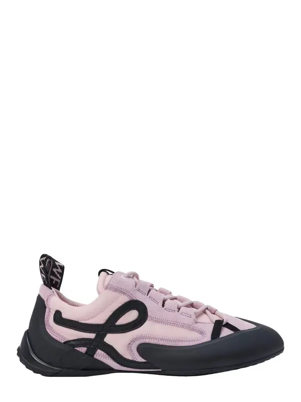 Loewe Suede-nylon Grip Sneakers - Pink