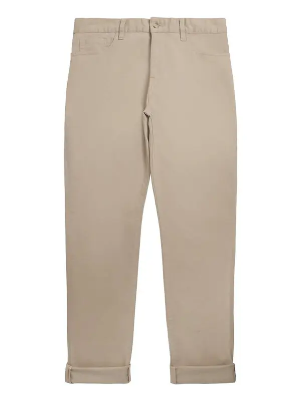 Vince Stretch-cotton Twill Dylan Trousers - Brown