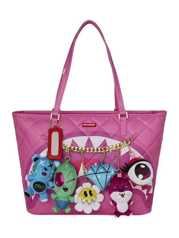 SPRAYGROUND Quilted Kawaii Cutie Tote Bag - Pink