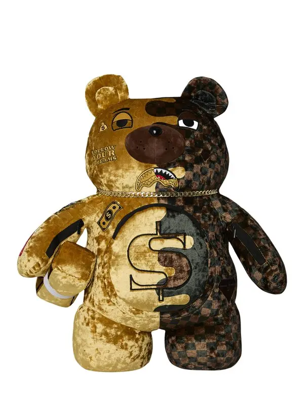 SPRAYGROUND Moneybear Backpack - Gold