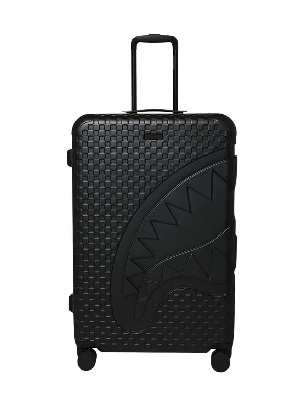 SPRAYGROUND The Sharkitecture Check-in Suitcase - Black