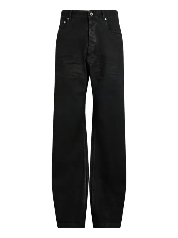 Rick Owens Geth Wide-leg Jeans - Black