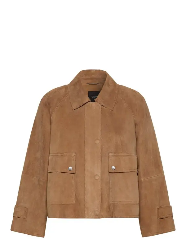 Max Mara Suede Jacket - Beige