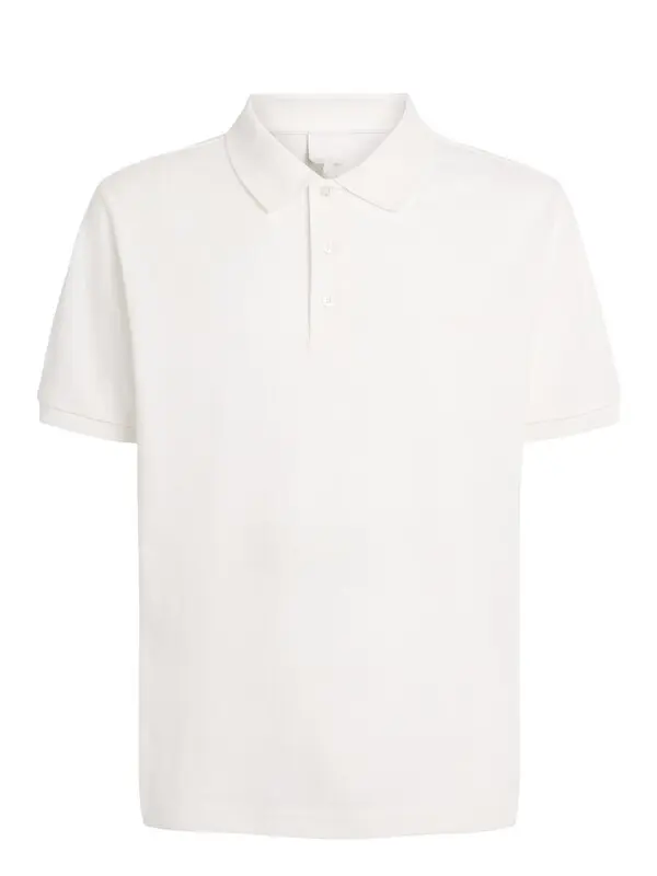 A.p.c. Cotton Logo Polo Shirt - White