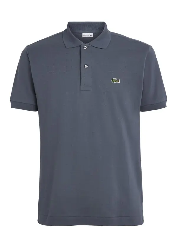 Lacoste Cotton Original Polo Shirt - Grey
