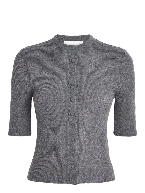 Citizens Of Humanity Wool-cashmere Tabitha Cardigan - Grey