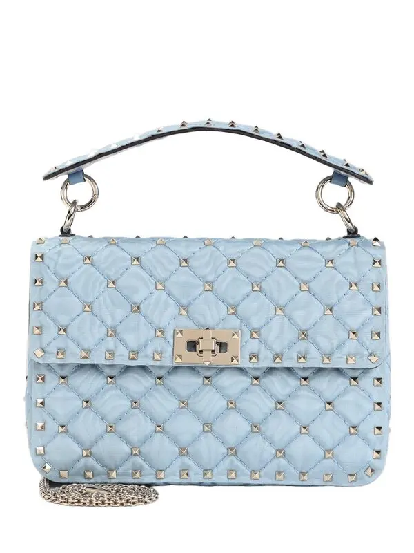 Valentino Garavani Studded Shoulder Handbag - Blue