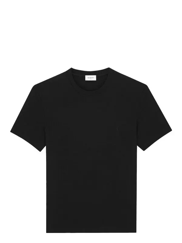 Saint Laurent Classic Crewneck T-shirt - Noir