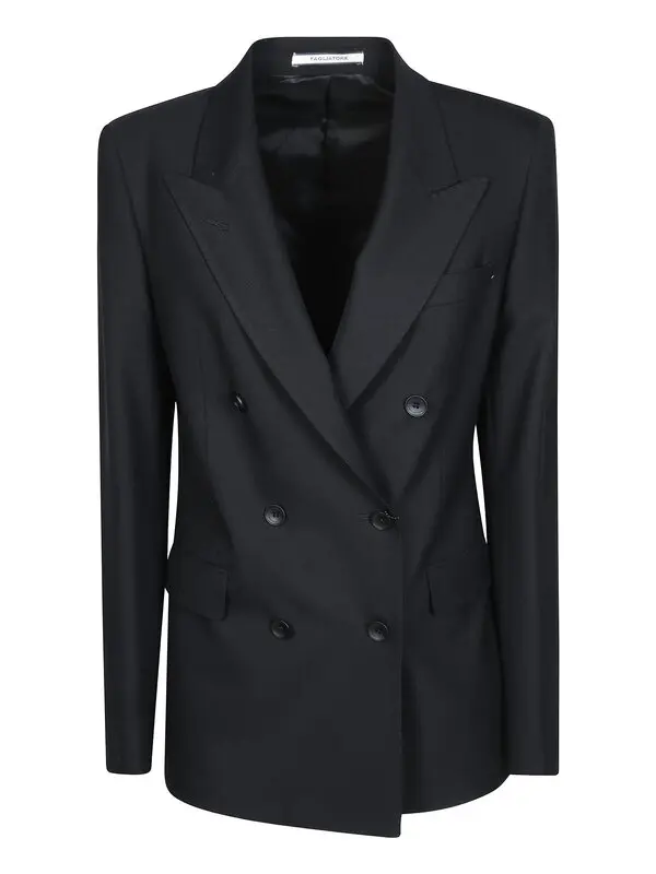 Tagliatore Tailored Gabardine Jacket - Nero