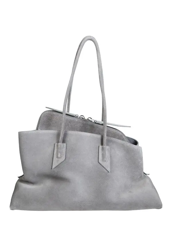 Attico Medium Shoulder Bag - Grigio