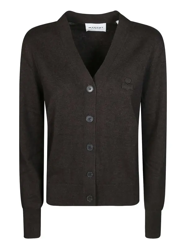 Isabel Marant Étoile Karina Cardigan - Marrone