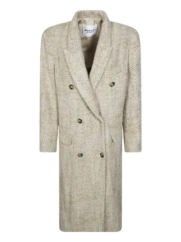 Isabel Marant Étoile Pilda-gb Wool-blend Coat - Beige
