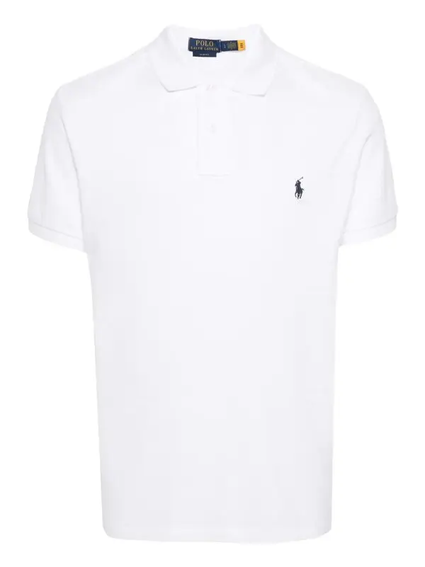 Polo Ralph Lauren Slim Fit Short Sleeve Knit T-shirt - White