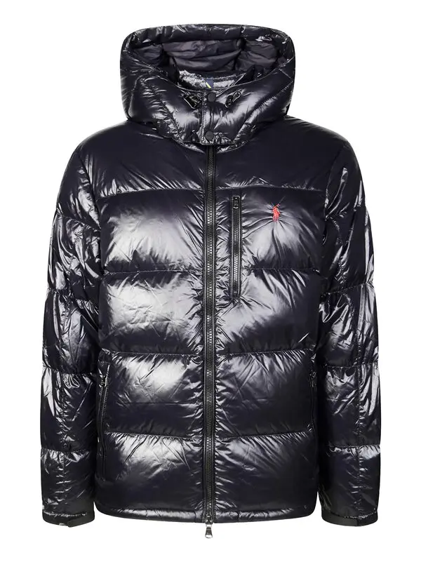 Polo Ralph Lauren Insulated Hooded Bomber Jacket - Nero