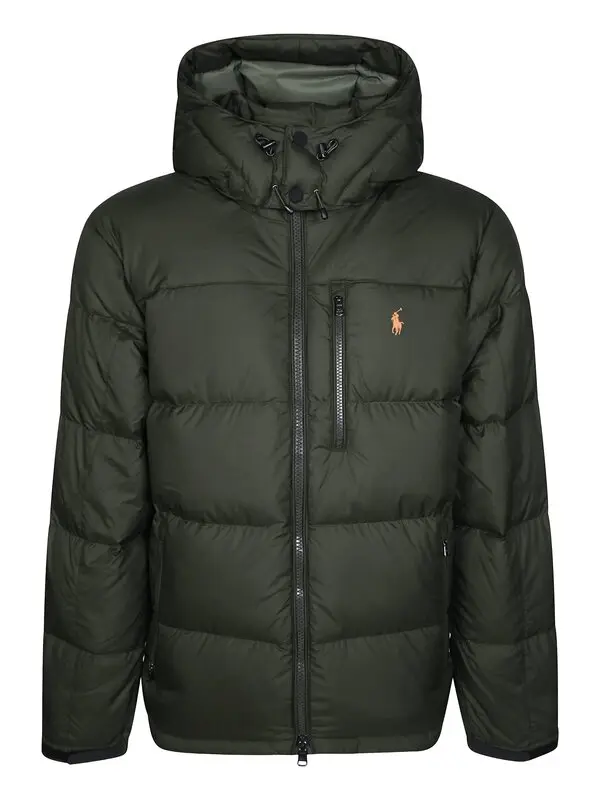 Polo Ralph Lauren Insulated Hooded Bomber Jacket - Verde