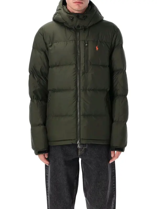 Polo Ralph Lauren Insulated Hooded Bomber Jacket - Verde