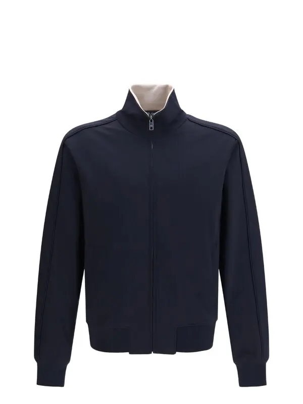 Dolce & Gabbana Zip-front Sweatshirt - Bluscurism