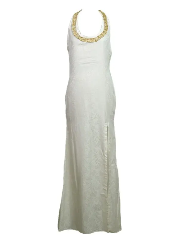 JIWYA Mogra Evening Gown - White