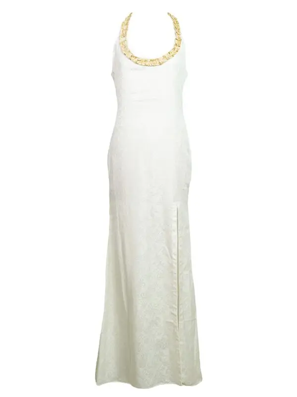 JIWYA Mogra Evening Gown - White