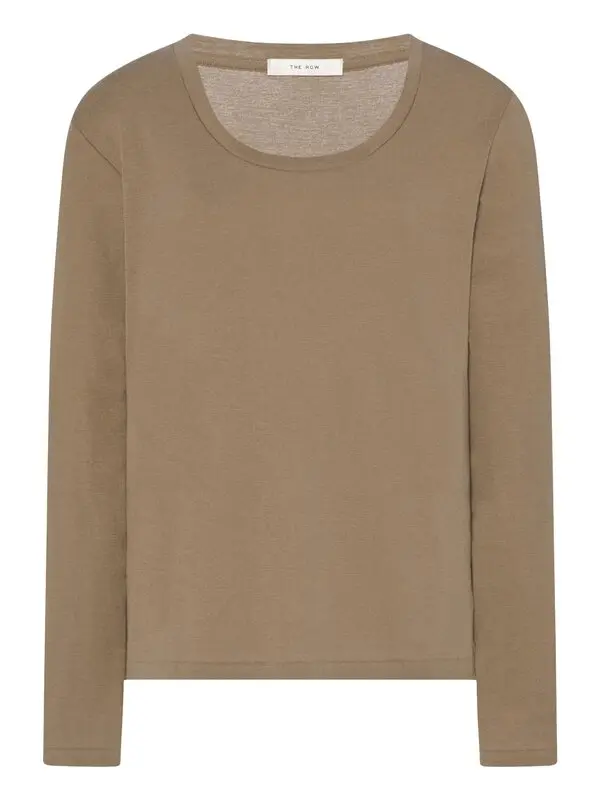THE ROW Kalto Cotton Top - Neutral