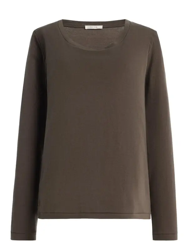 THE ROW Kalto Cotton Top - Neutral