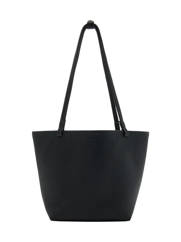 THE ROW Medium Park Leather Tote - Black