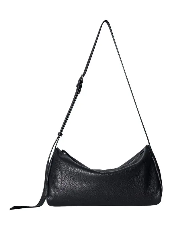 THE ROW Alix Leather Bag - Black