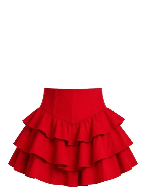 OFUURE Dilara Mini Skort - Red