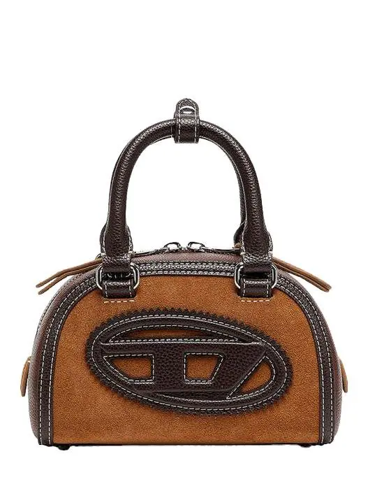 DIESEL® Mini 1dr Dome Crossbody Bag - Chocolate