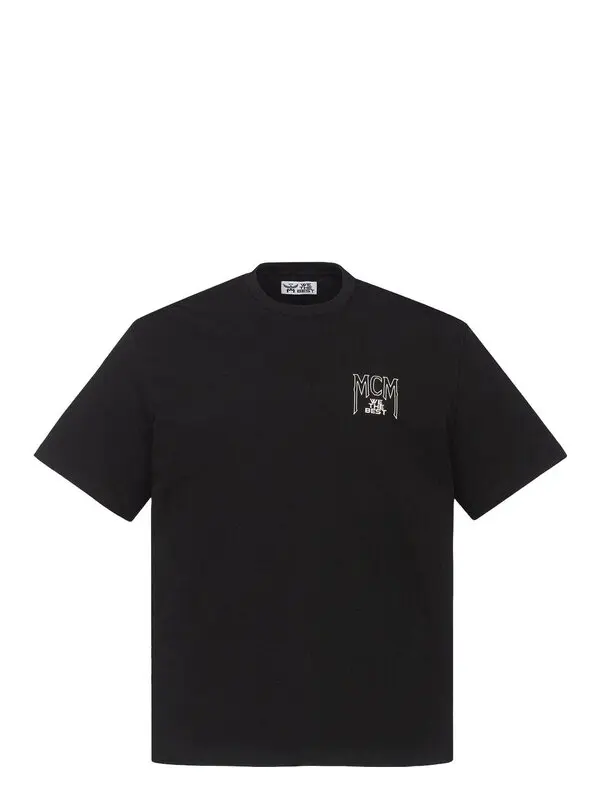 Mcm X We The Best Logo T-shirt - Black