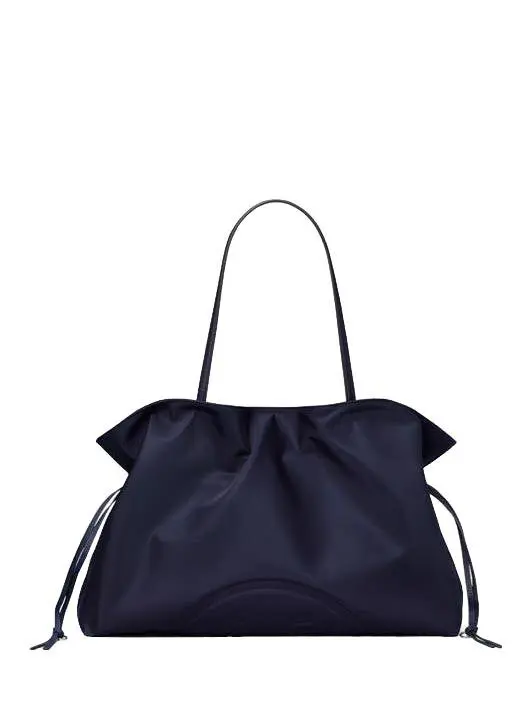 Tory Burch Ella Nylon Drawstring Tote - New Navy