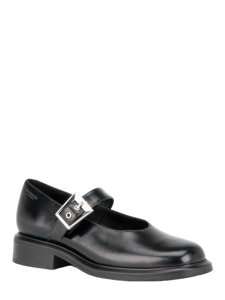 VAGABOND SHOEMAKERS Ellis Mary Jane With Buckle Strap And Block Heel - Black