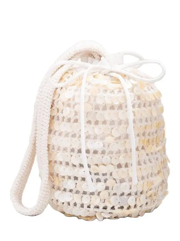 Merlette Lyra Shell Bag - Ivory