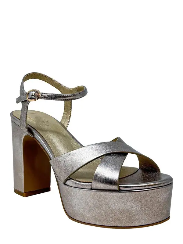 SHU SHOP Gwen Platform Sandal - Gold