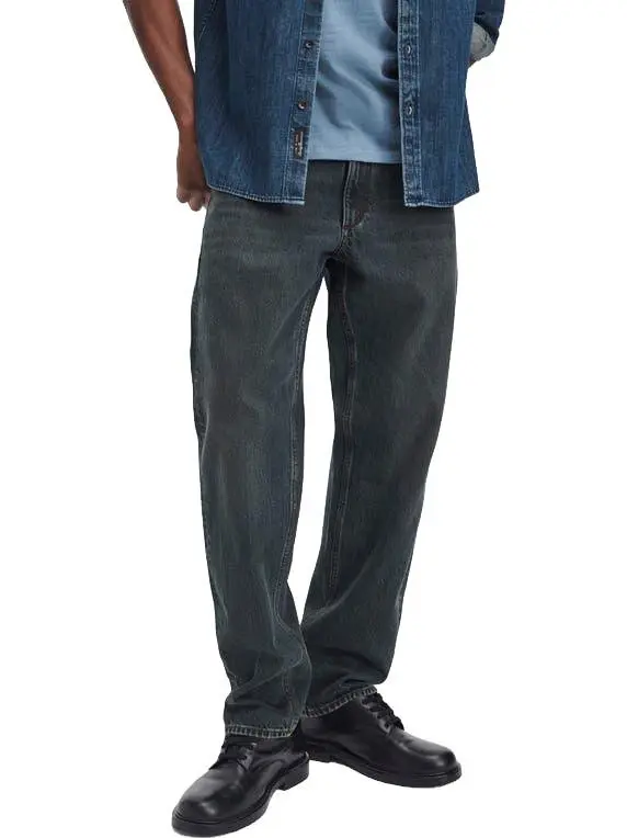 Rag & Bone Fit 4 Authentic Rigid Infuse Straight Leg Jeans - Oilin