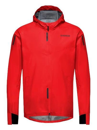 GOREWEAR Concurve Gtx Waterproof Running Jacket - Lab Red