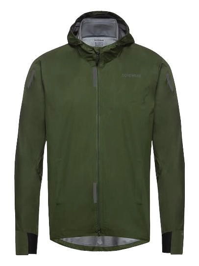 GOREWEAR Concurve Gtx Waterproof Running Jacket - Utility Green