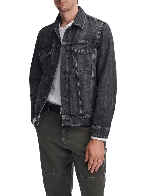 Rag & Bone Rb3 Denim Trucker Jacket - Ace