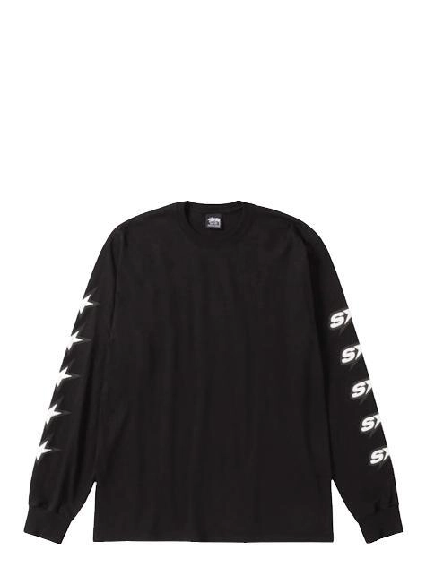 StÜssy Speedway Long Sleeve Tee Shirt - Black