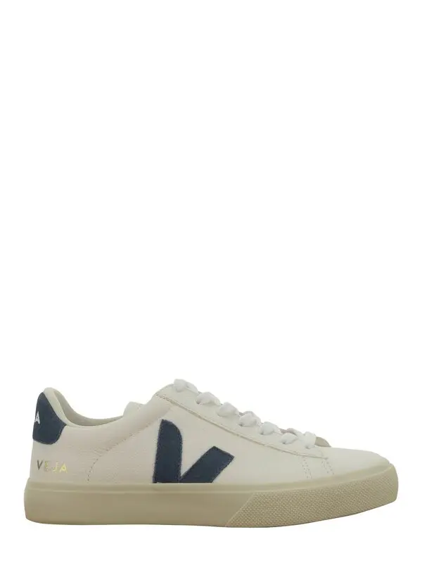 VEJA Campo Chrome Leather Sneakers - White