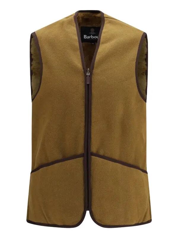 Barbour Fleece Vest - Brown