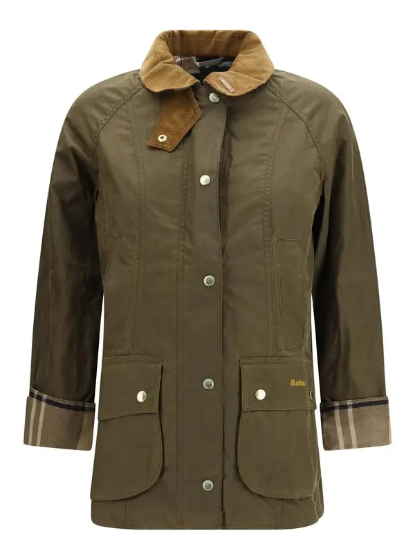 Barbour Beadnell Waxed Jacket - Green