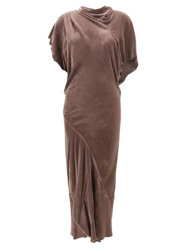Rick Owens Seb Dress - Brown