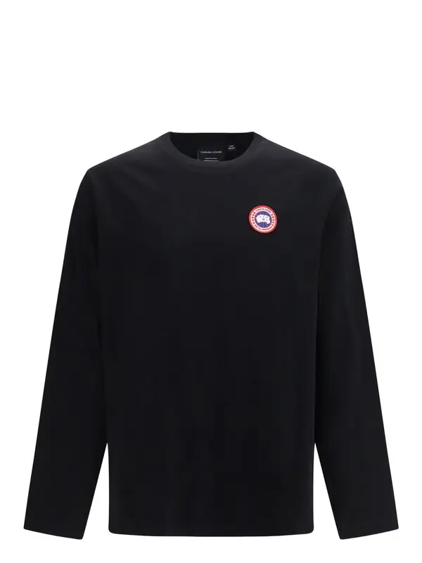 Canada Goose Vantage Ong Seeve T-shirt Mae - Black