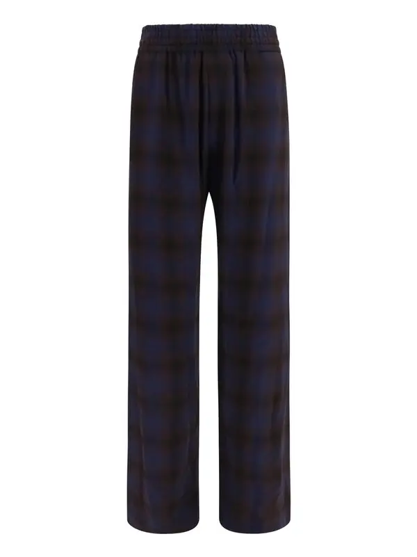 Dries Van Noten Checked Trousers - Multicolour