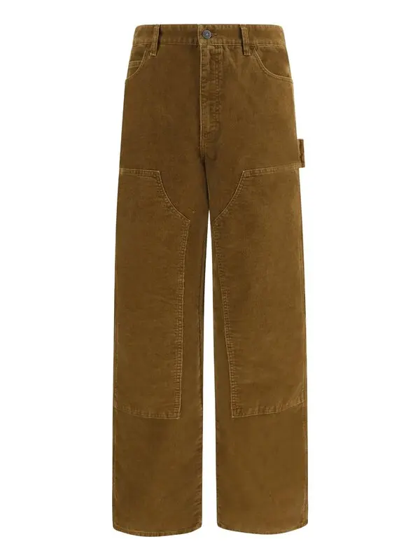 GOLDEN GOOSE Journey Painter Corduroy Pants - Brown