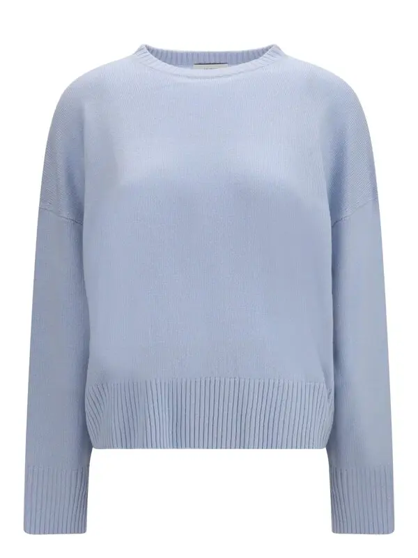 Loulou De Saison Anton Cashmere Sweater - Light Blue
