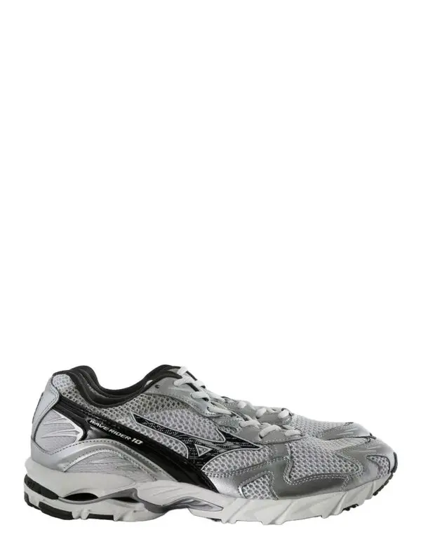 Mizuno Wave Rider Mesh-panel Sneakers - Grey