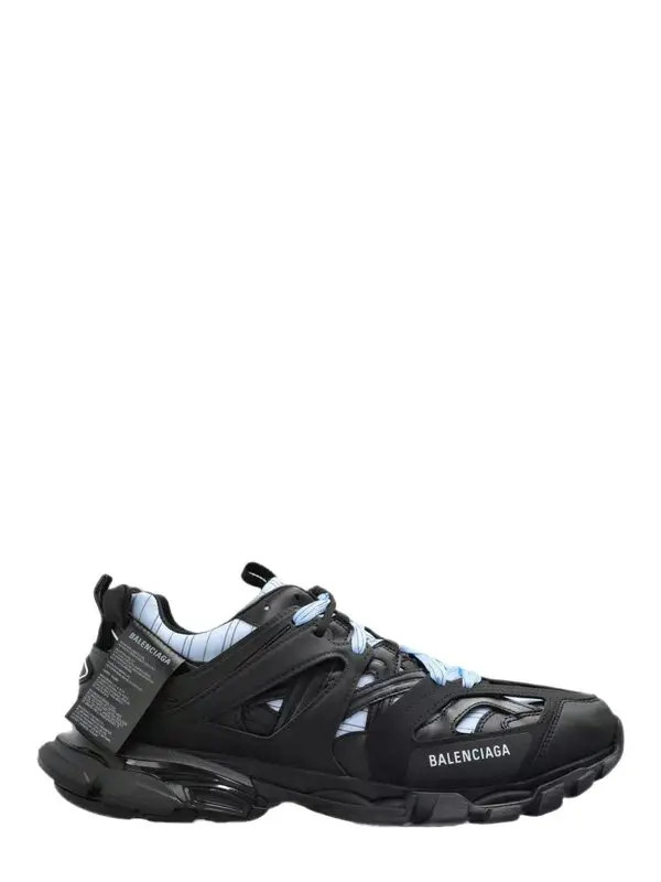 Balenciaga Track Panelled Sneakers - Black